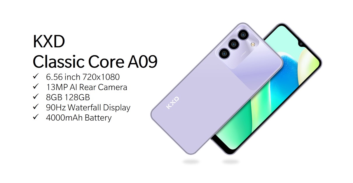 KXD Classic Core A09 Price and Specifications | MobileDevices.com.pk